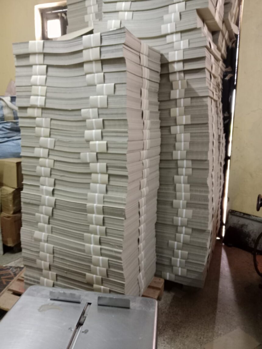 A1 Size Paper Straw Board 850 gsm - Nuff Enterprises